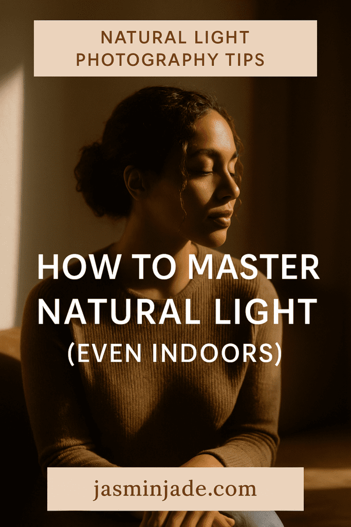 How to Master Natural Light - Jasmin Jade | Photography Education